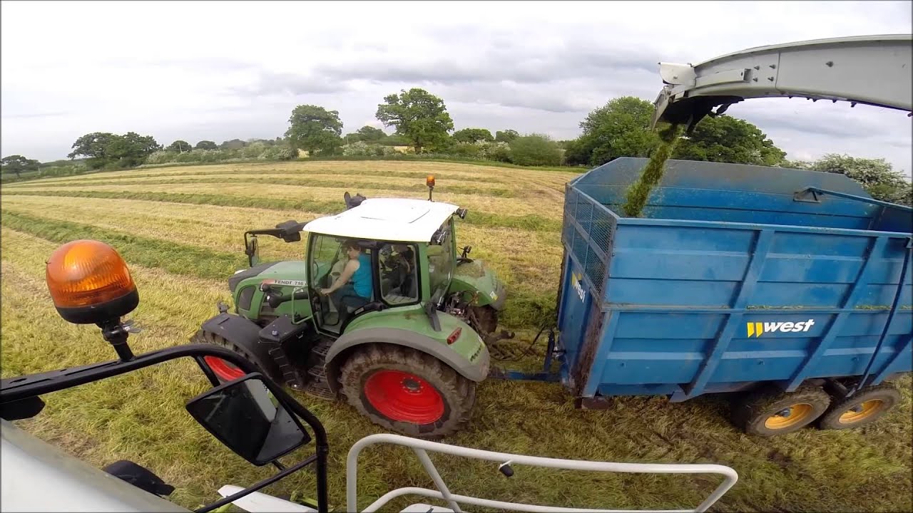 Reaseheath College Silage 2014 Go Pro Youtube