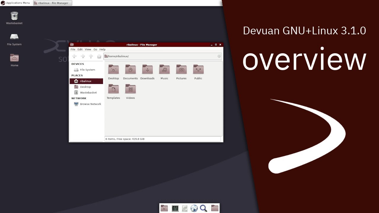 Devuan Gnu Linux 3 1 0 Overview Software Freedom Your Way Youtube