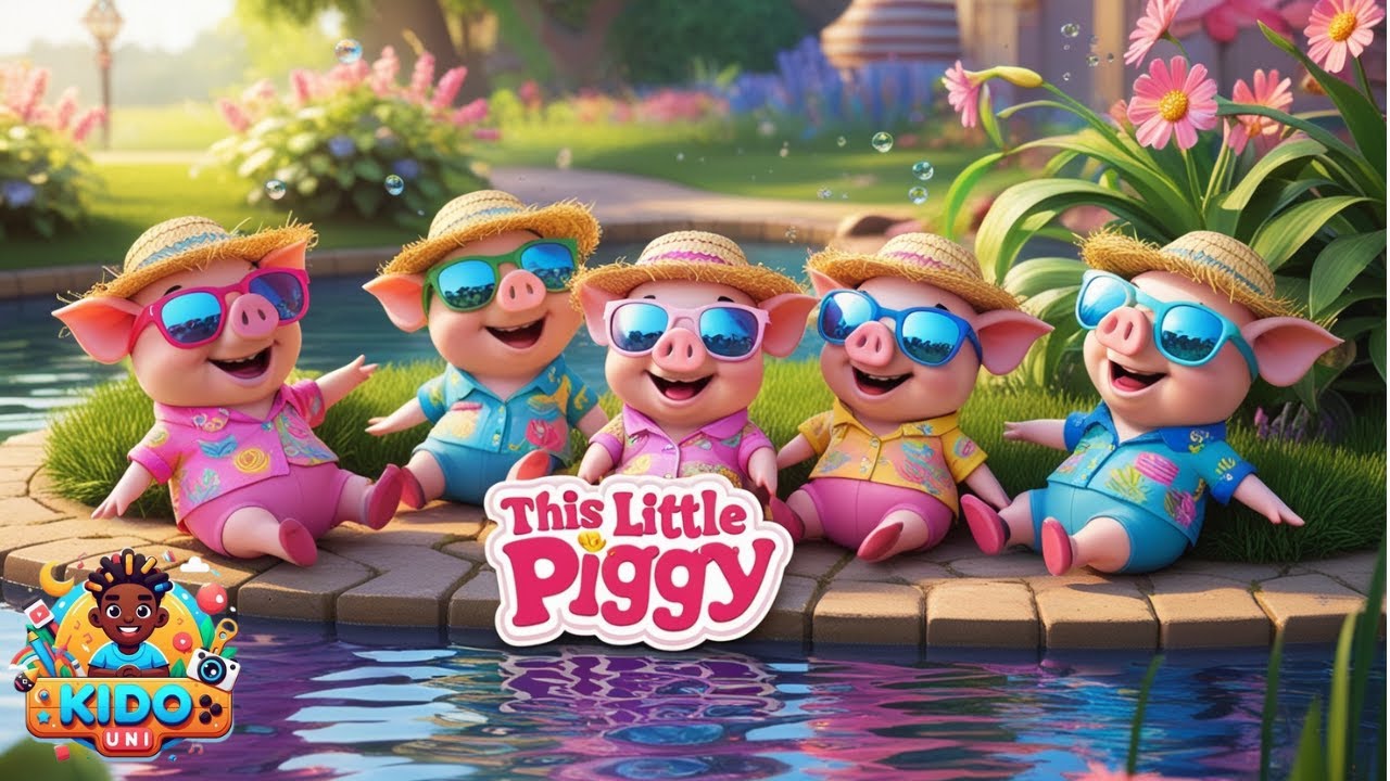 This Little Piggy Song Nursery Rhymes Kids Songs Kidouniv Youtube