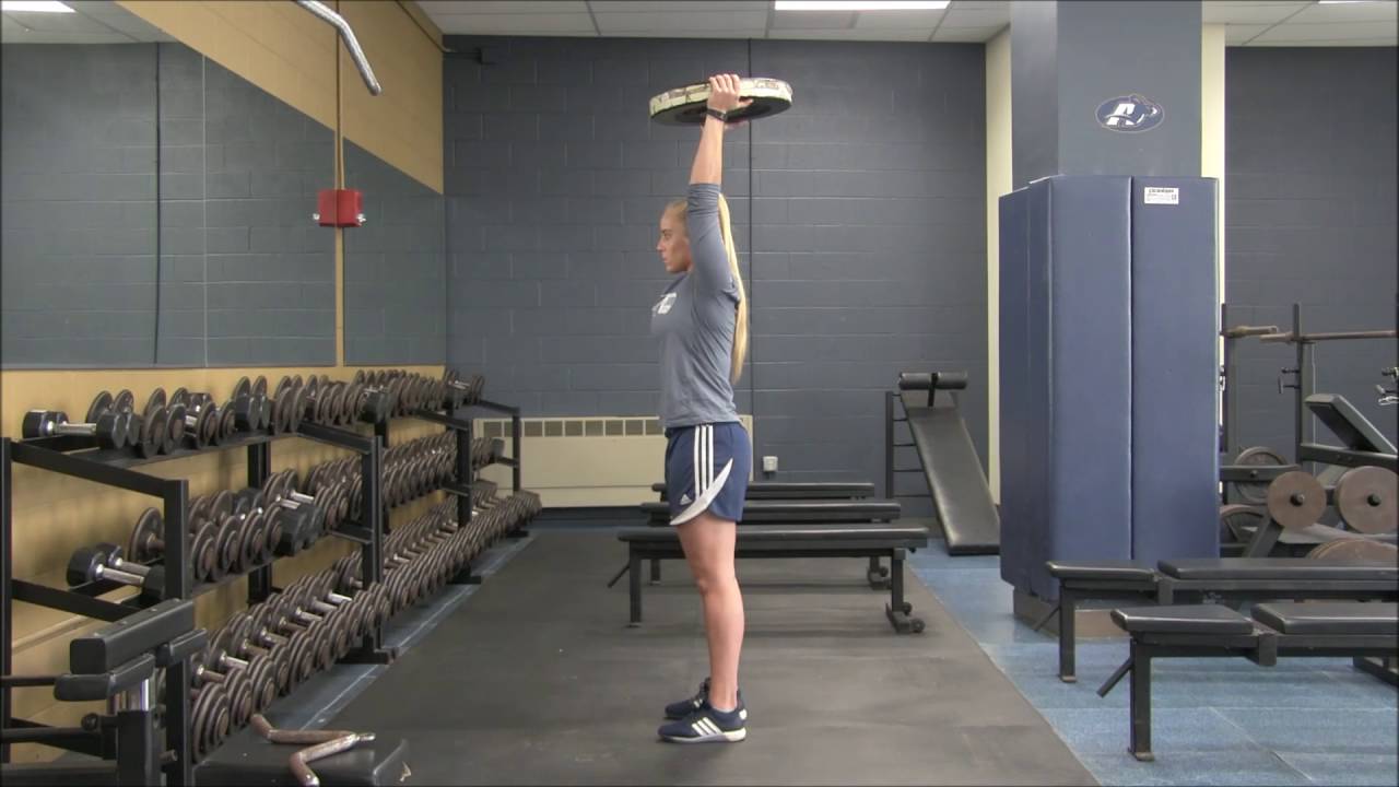 Plate Overhead Hold Youtube