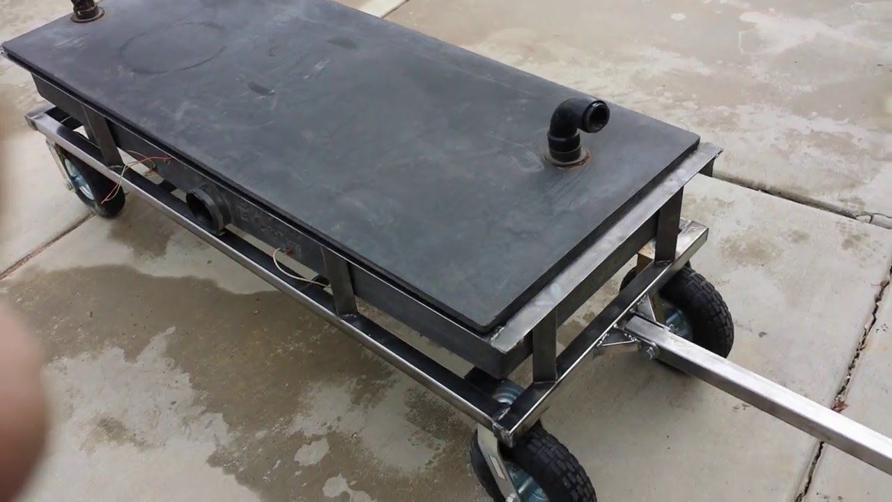 Rv Waste Water Tank Tote Trailer Build Start To Finish Youtube