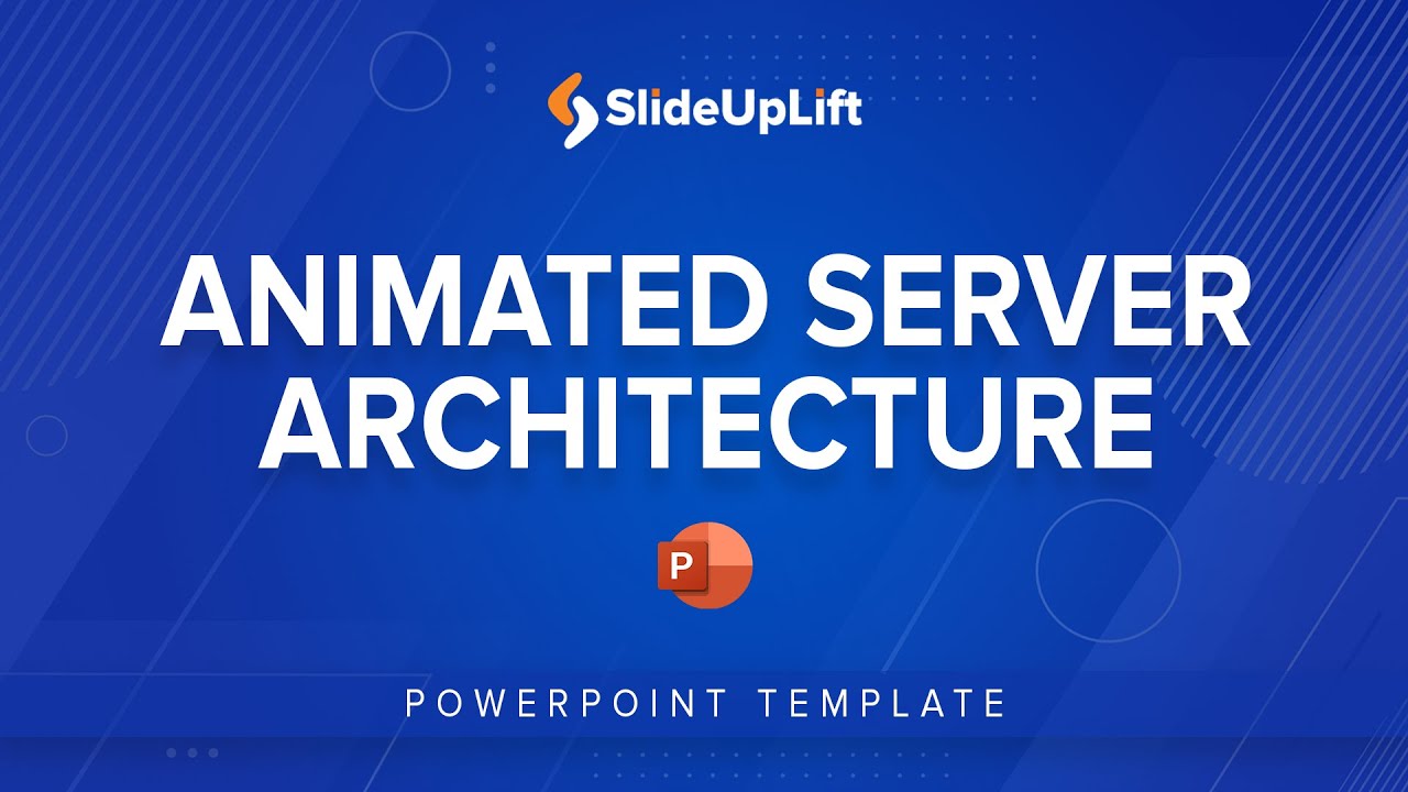 Animated Server Architecture Powerpoint Template Youtube