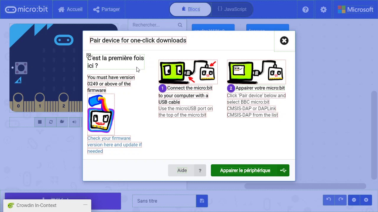 Makecode In Context Translations Youtube