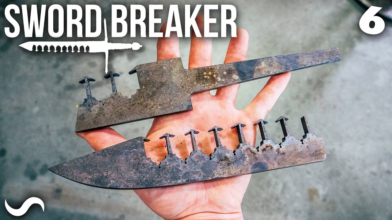 Making The Sword Breaker Part 6 Youtube