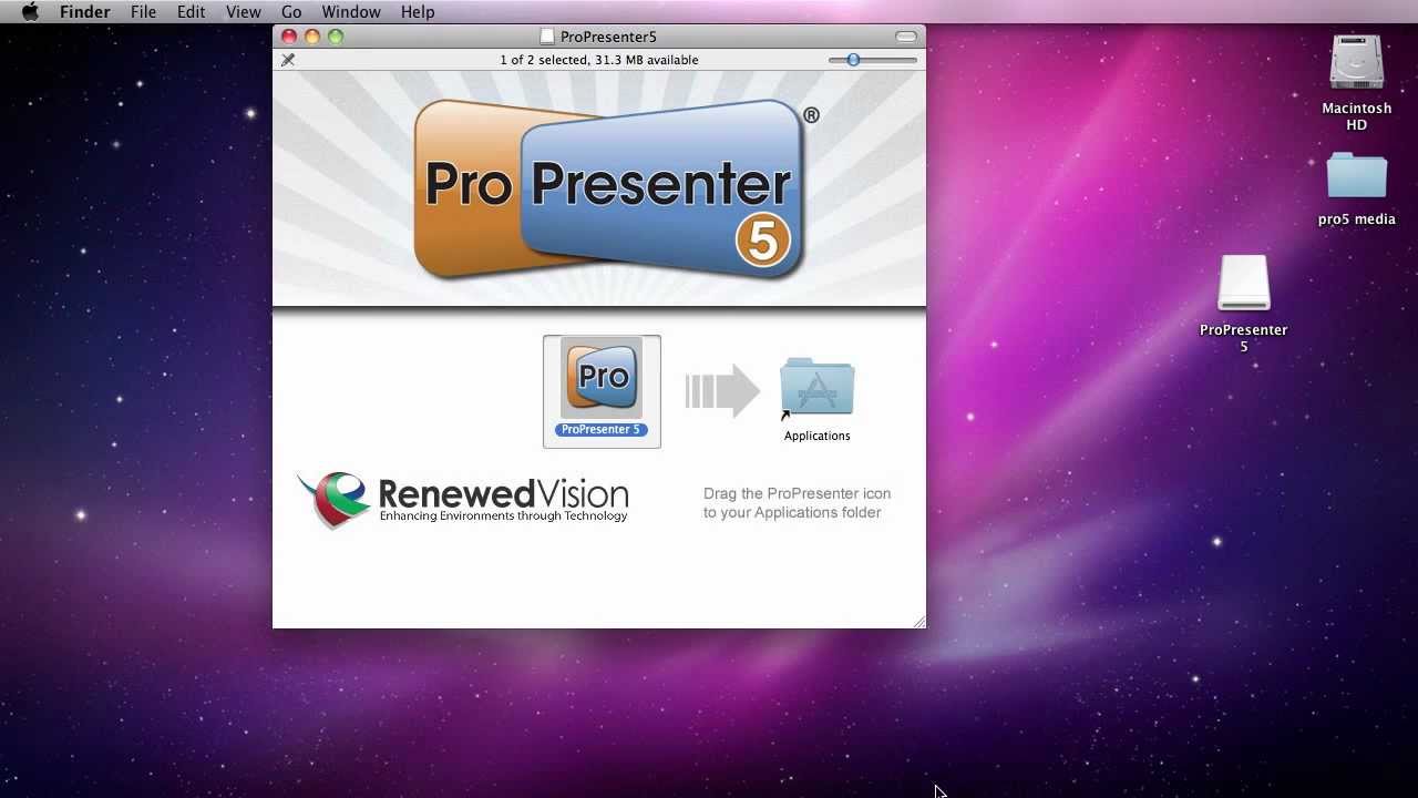 Propresenter 5 Mac Installation Youtube