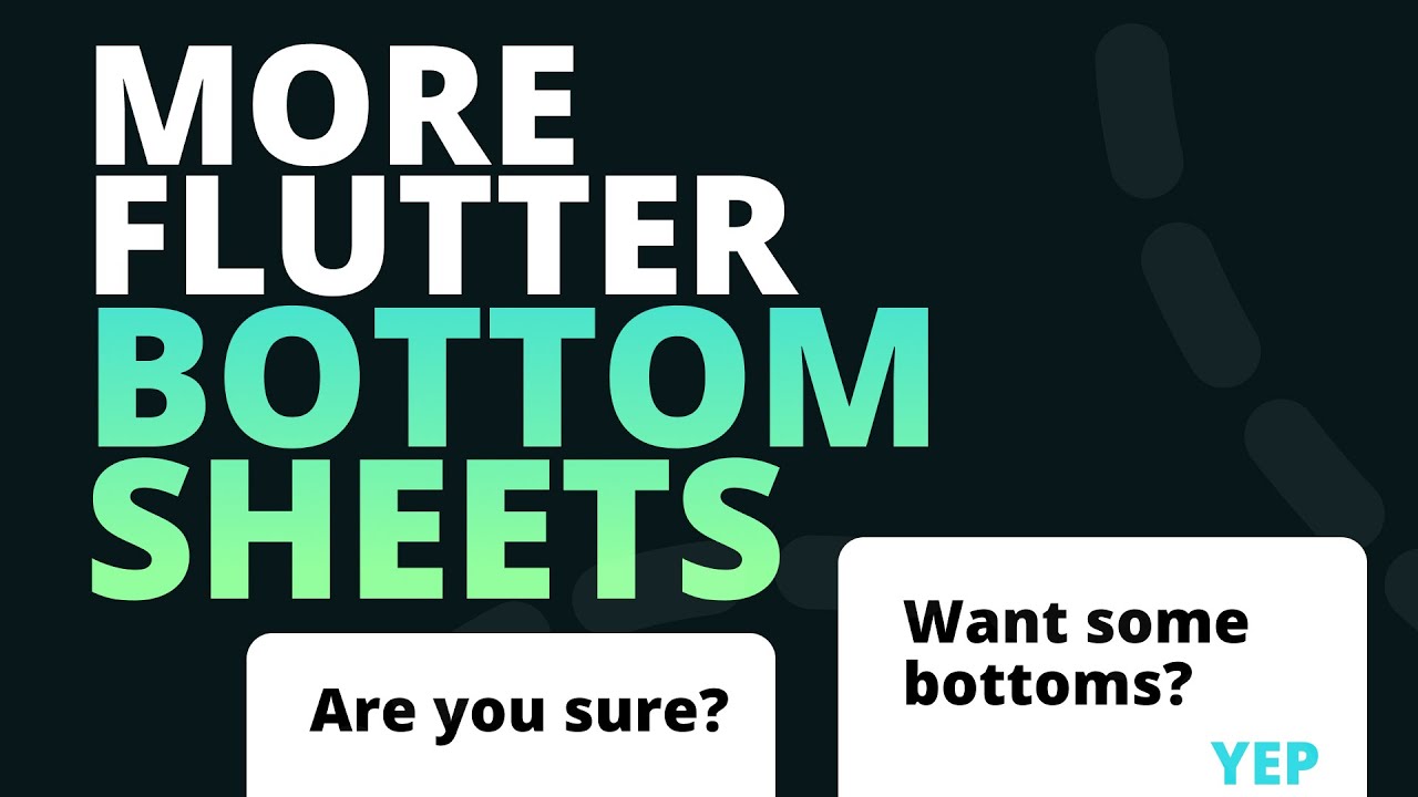 Flutter Custom Bottom Sheet Service Youtube