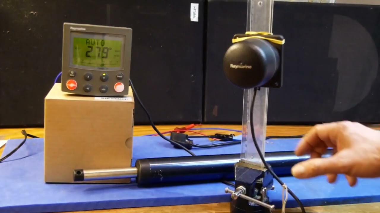 Raymarine St4000 Autopilot Youtube