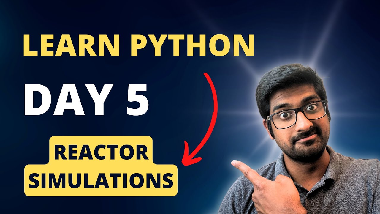 Python Workshop Day 5 Solve Chemical Engineering Problems Youtube