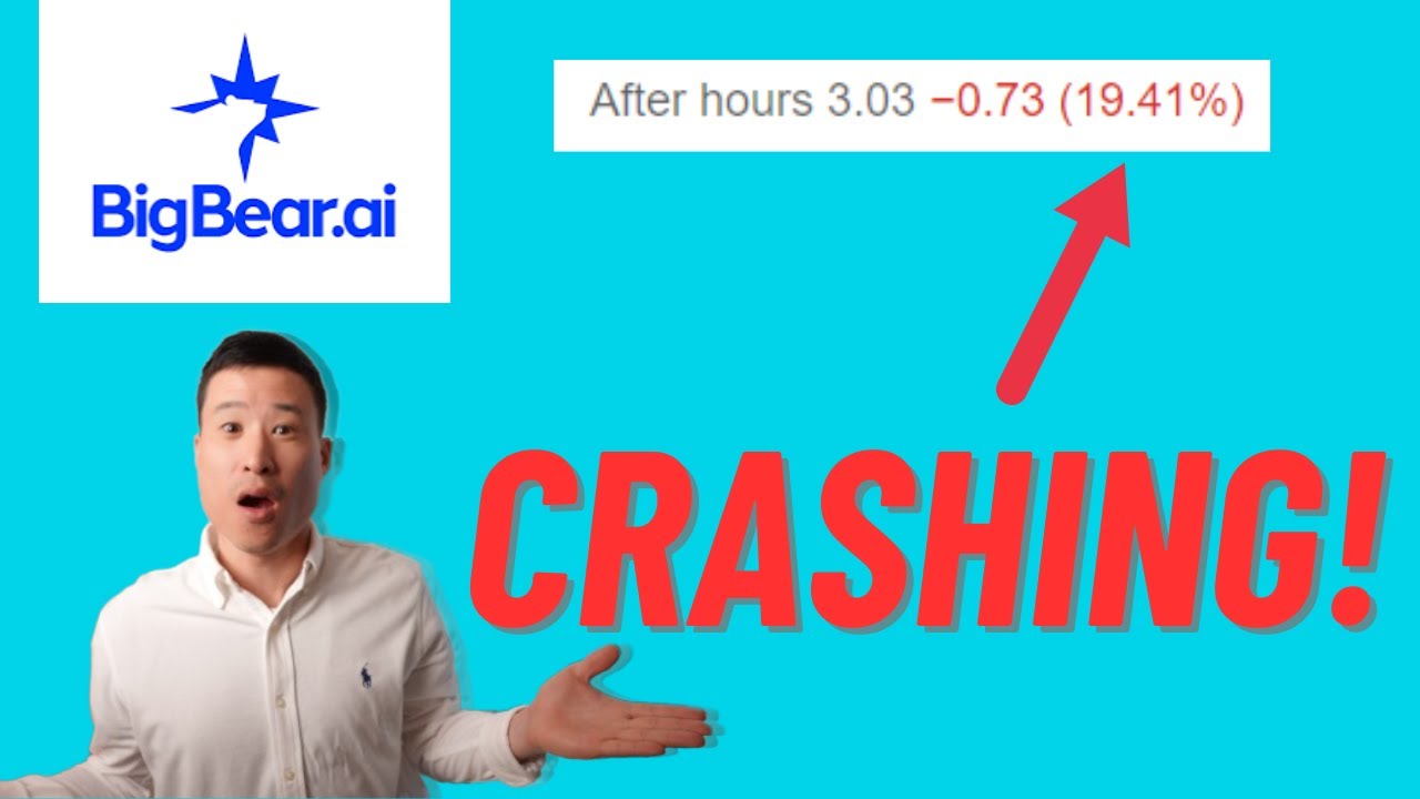 Bigbear Ai Stock Crashing After Earnings Sell Tomorrow Youtube