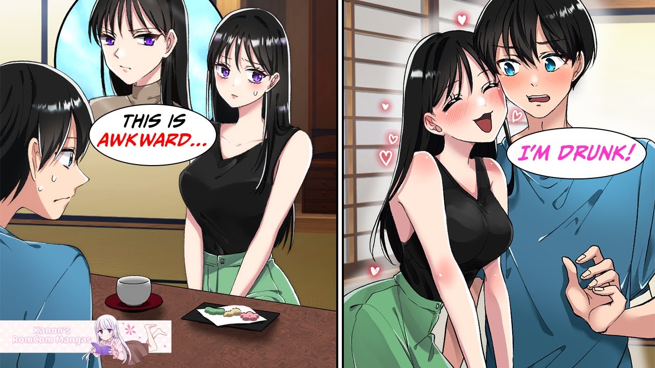Manga Dub The Setup Was Awkward Until She Became Drunk Romcom