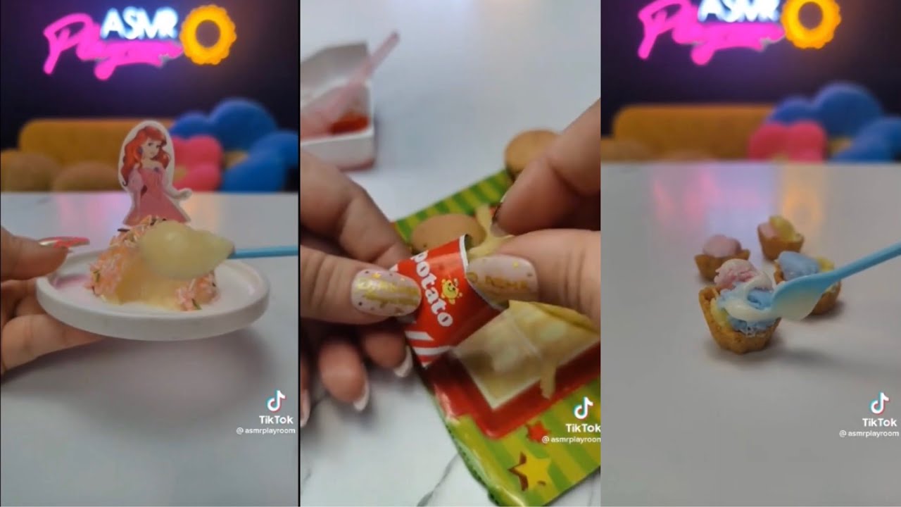 Tiktok Asmr Compilation 27 Youtube