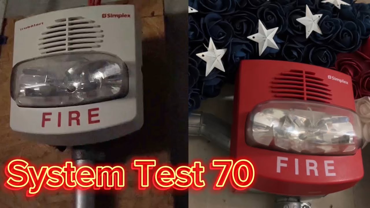 Fire Alarm System Test 70 Simplex Truealerts Youtube