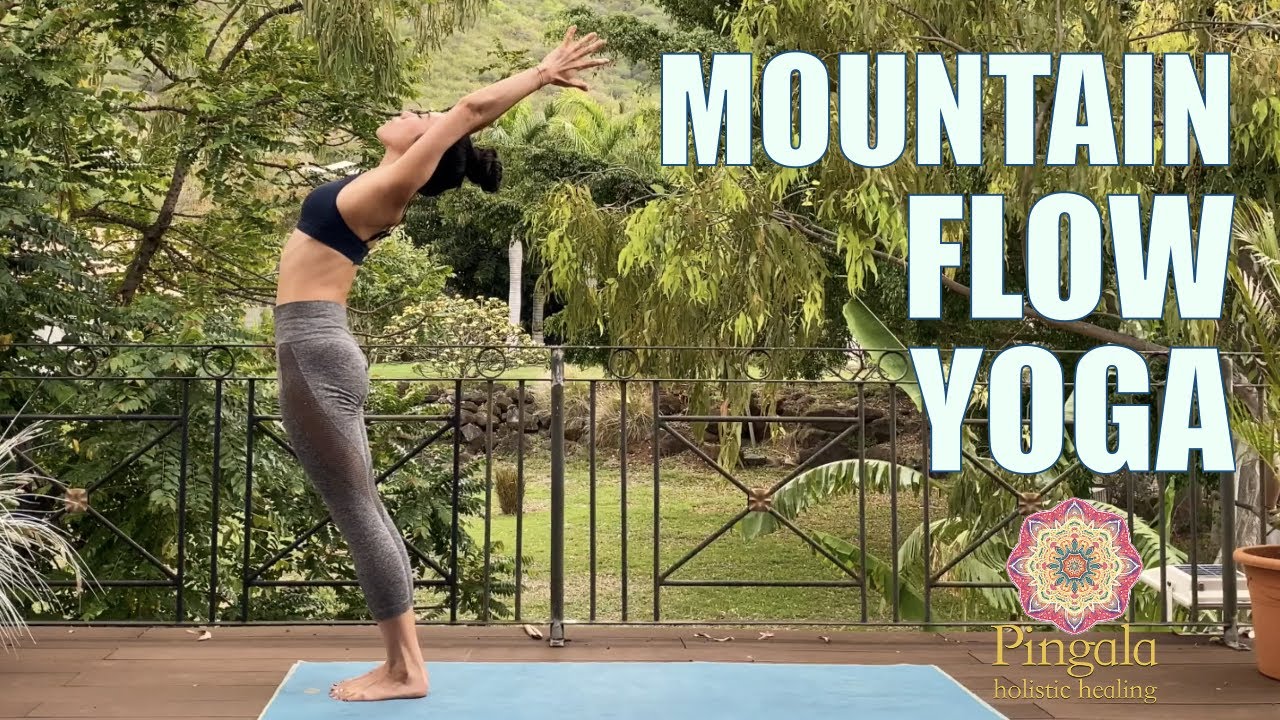 35 Minute Mountain Flow Yoga Sequence Youtube