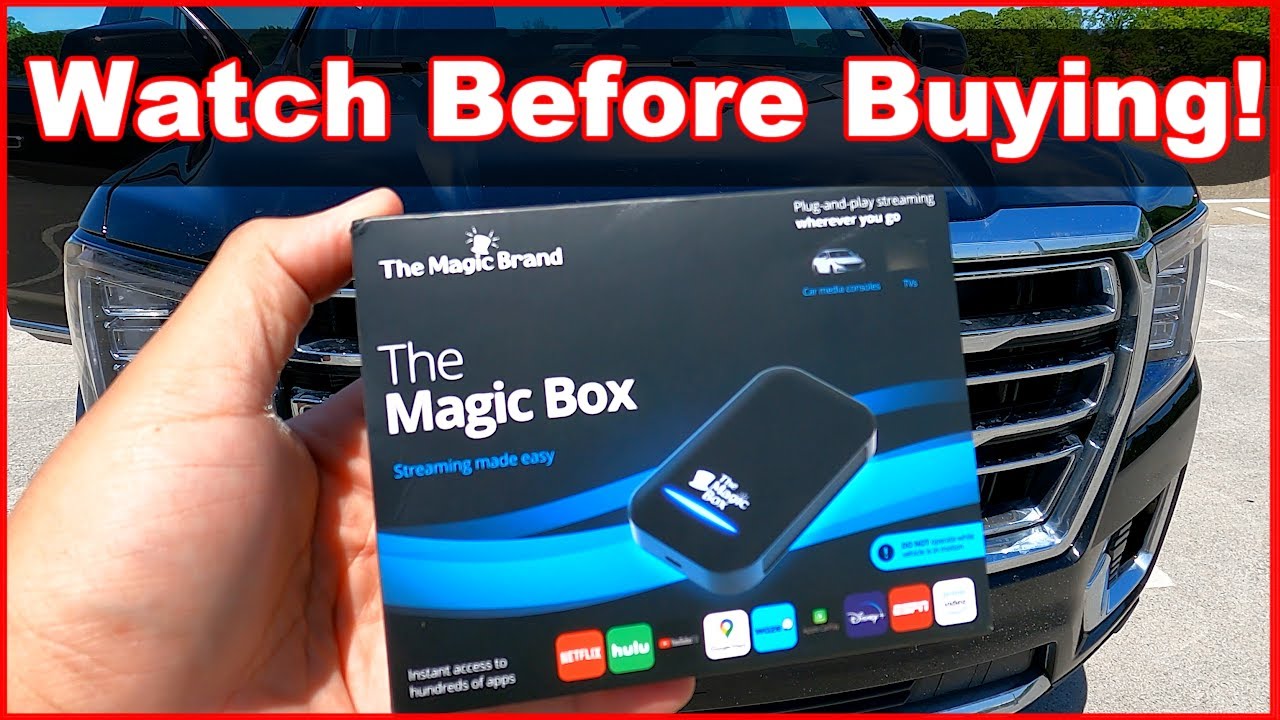 Magic Box Review How To Watch In Your Car On The Stock Radio