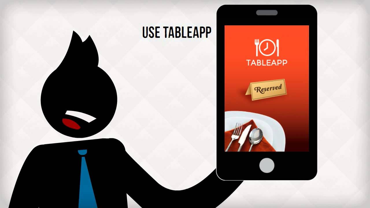 Tableapp Restaurant Reservations Youtube