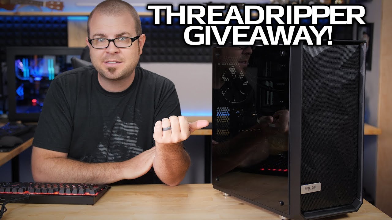 Setting Up The Threadripper Giveaway Pc Youtube