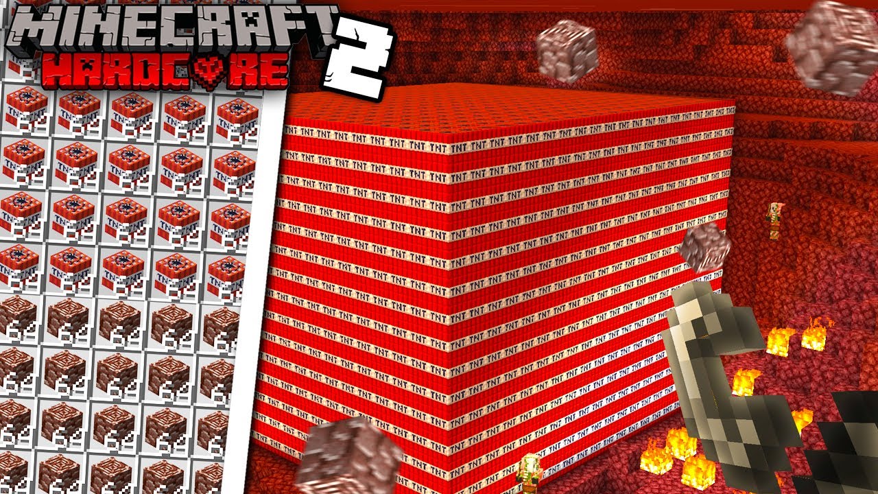 I Got Infinite Netherite In Minecraft Hardcore Youtube