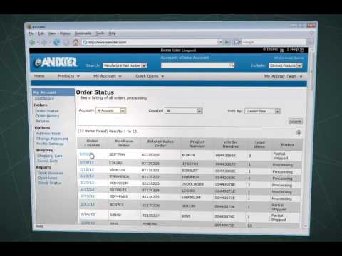 Eanixter Track Your Orders Youtube