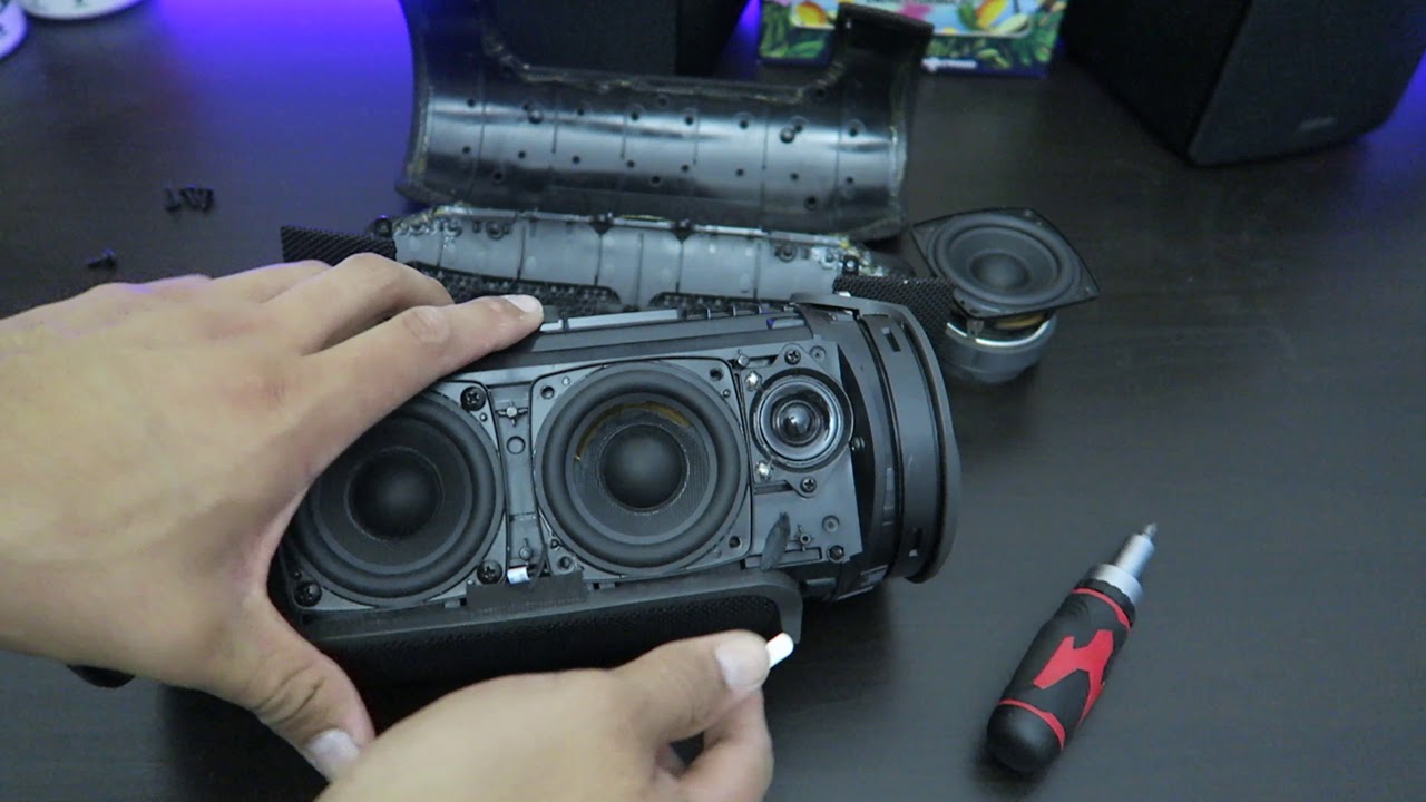 How To Fix Bass On Jbl Xtreme Jbl Xtreme Speaker Driver Replacement