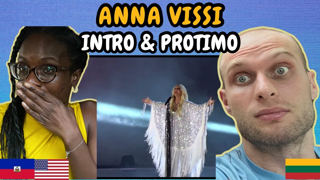 Reaction To Anna Vissi Intro Protimo Live At Kallimarmaro First