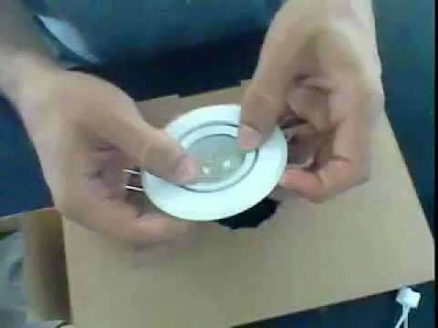 Montagem Spot Com Lâmpada Led Youtube