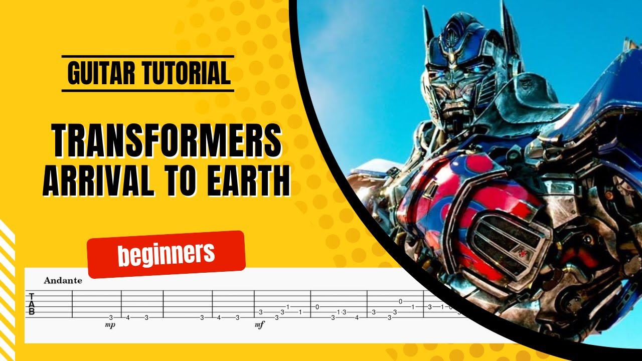 Transformers Soundtrack Guitar Tabs Youtube