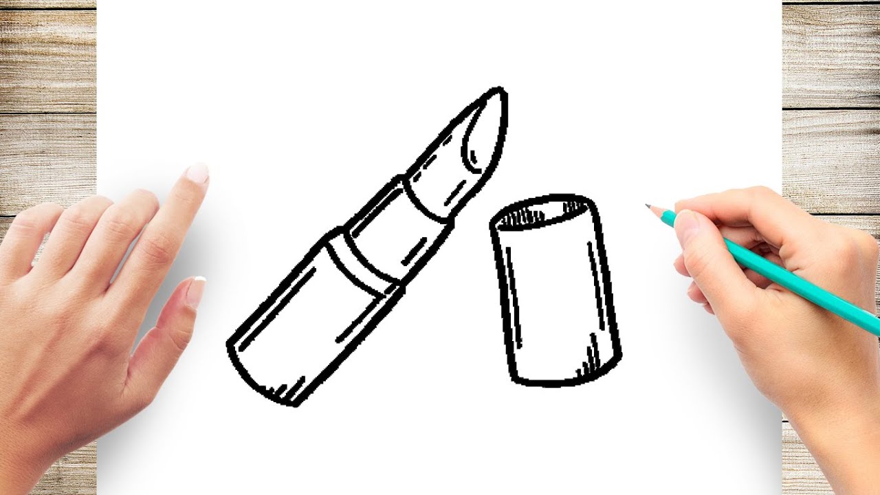 How To Draw Lipstick Easy Lipstutorial Org