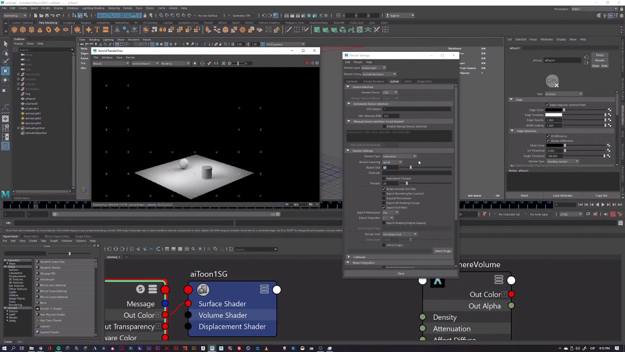 Arnold Render Tutorial Nureqop