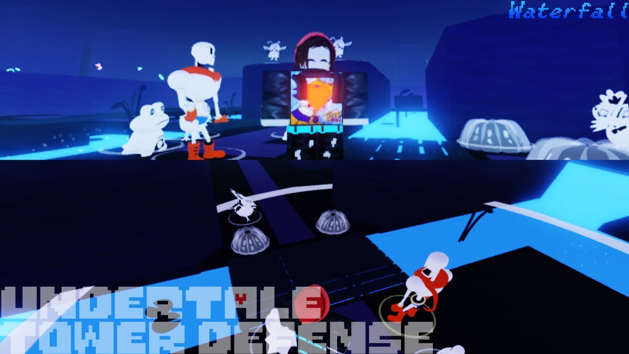 Undertale Tower Defense Waterfall Walkthrough Made By Tower Of