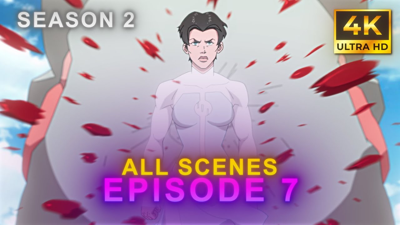 Anissa 4k All Scenes Invincible S2 Episode 7 Youtube