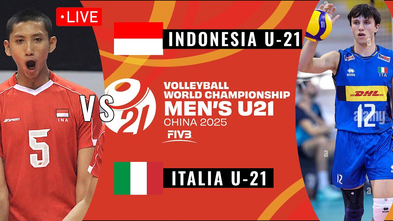 Indonesia U 21 Vs Italia U 21 Fivb Mens U21 World Championship Youtube