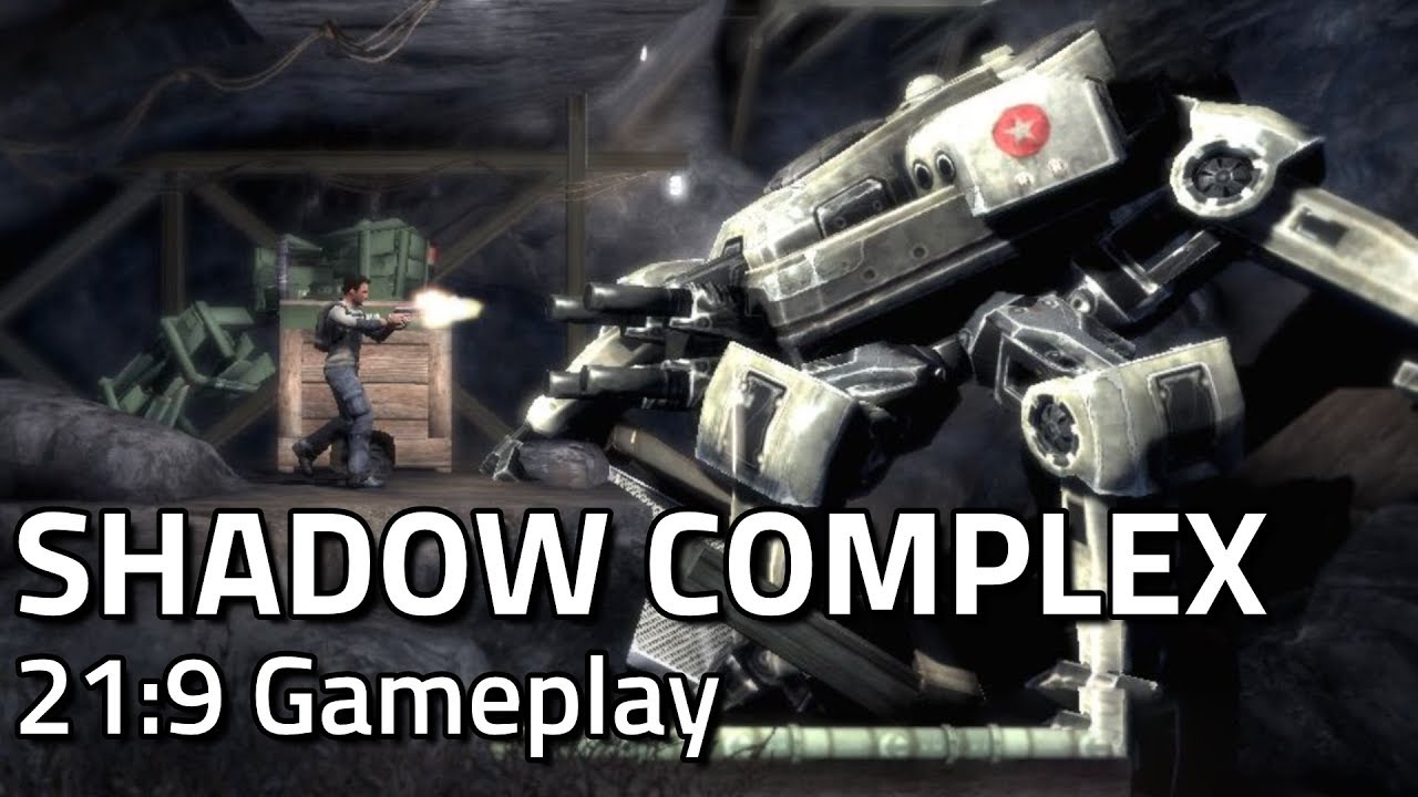 Shadow Complex Remastered 21 9 Ultrawide Gameplay Youtube