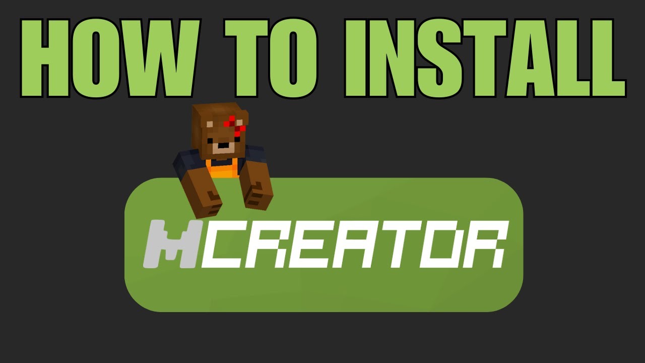How To Install Mcreator Minecraft Mod Tutorial Youtube