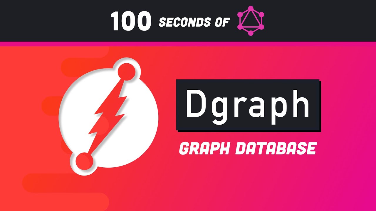 Dgraph Graph Database In 100 Seconds Youtube