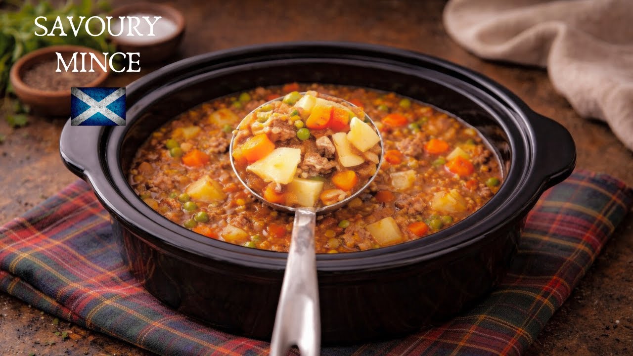 Slow Cooker Savoury Mince Crockpot Minced Beef Potato Recipe