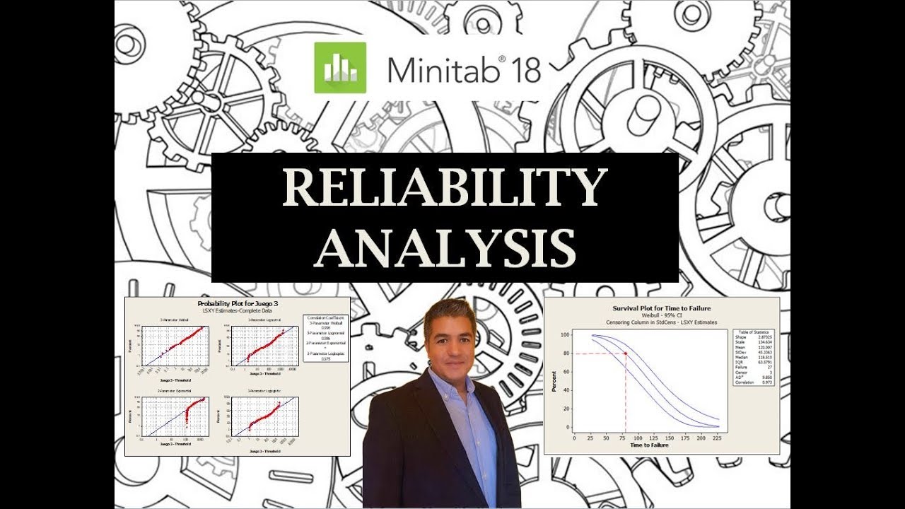 Reliability Analysis Using Minitab 18 Youtube