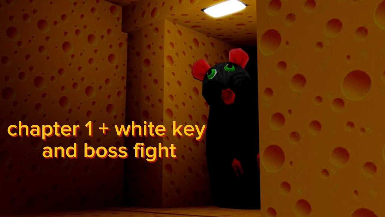 How To Play Cheese Escape Chapter1 White Key And Boss Fight Youtube