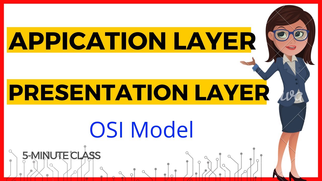 Application Layer And Presentation Layer Osi Model Part 1 Youtube