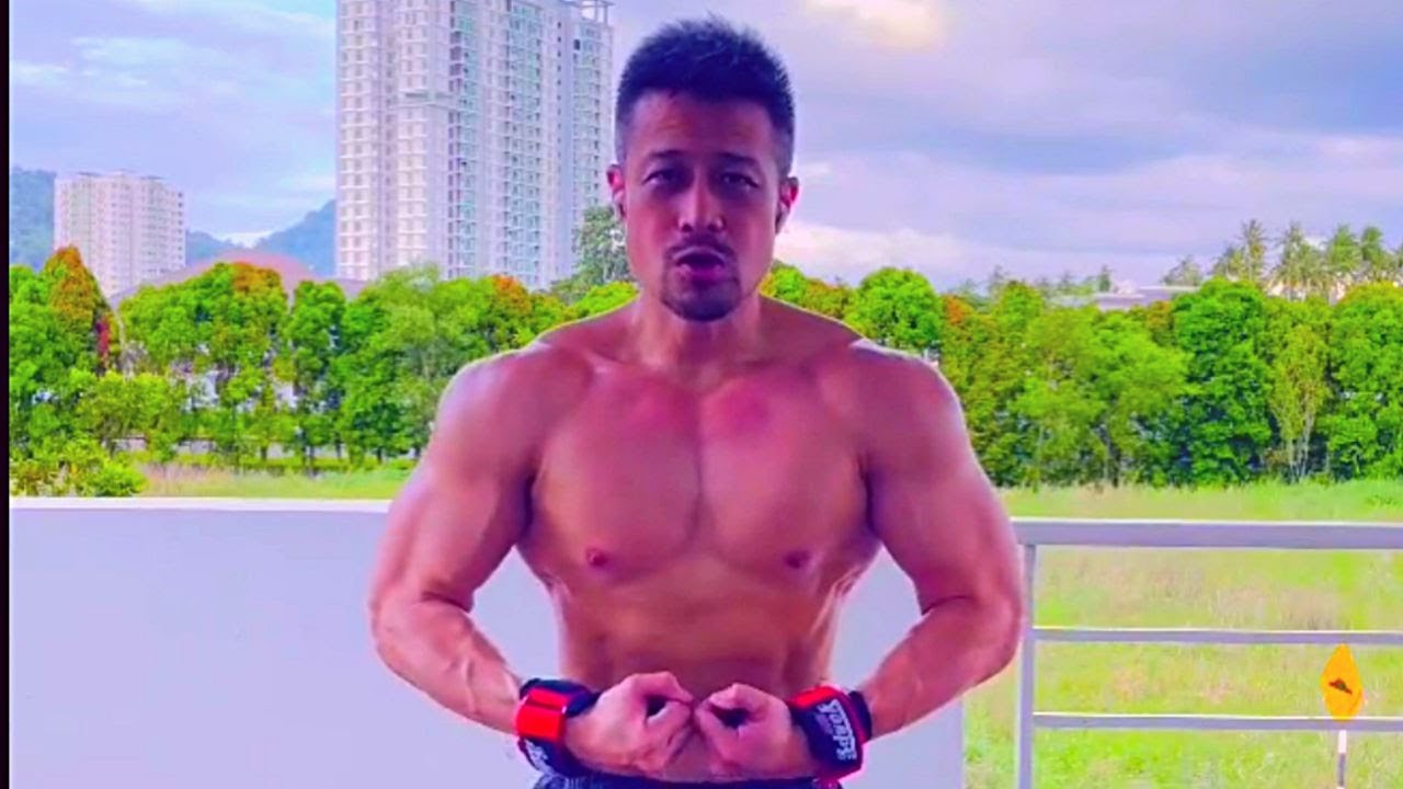Malaysian Muscleman Muscle Flexing 2 Youtube