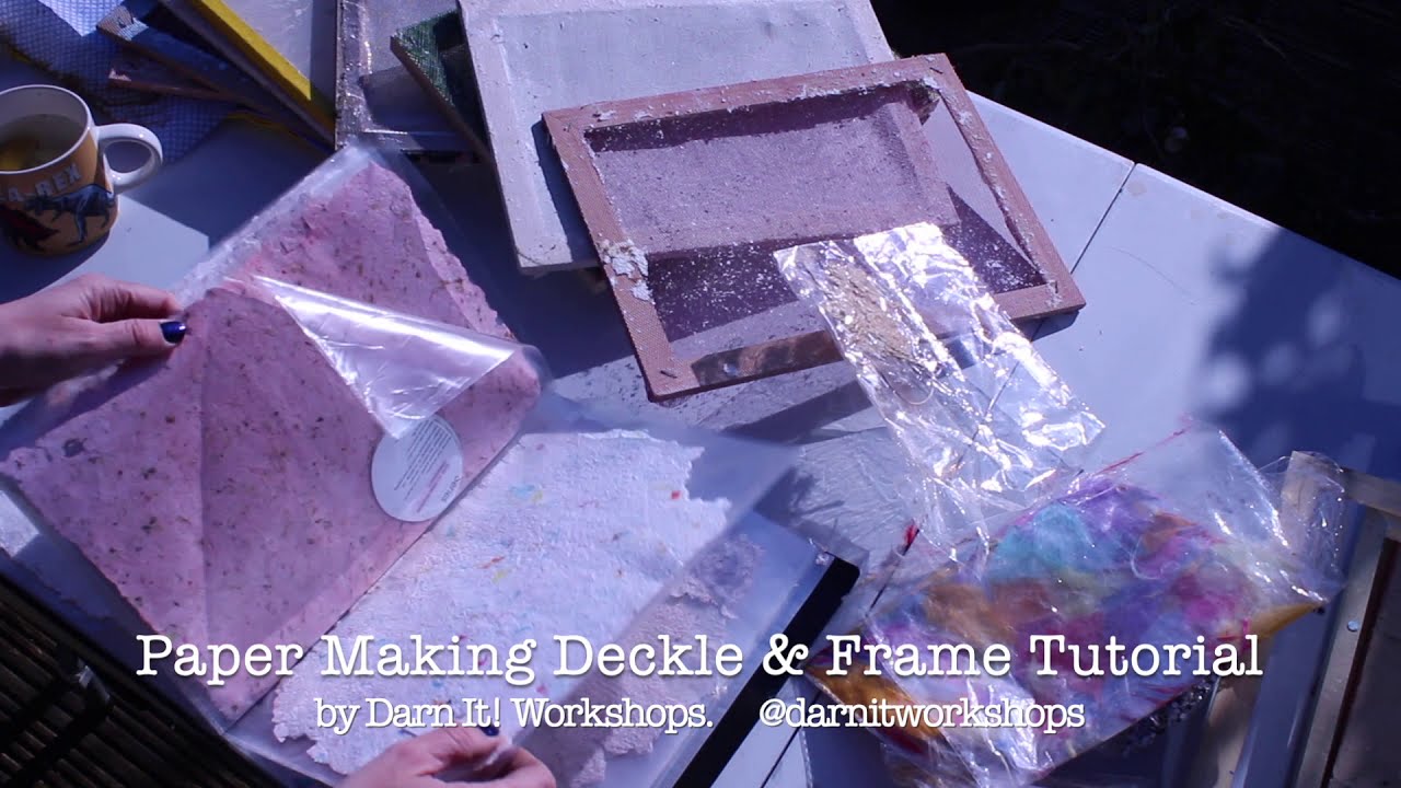 Deckle Paper Making Frame At Maya Hart Blog
