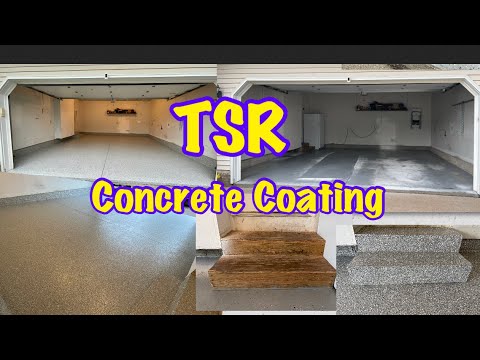 Tsr One Day Concrete Floor Coatings Youtube