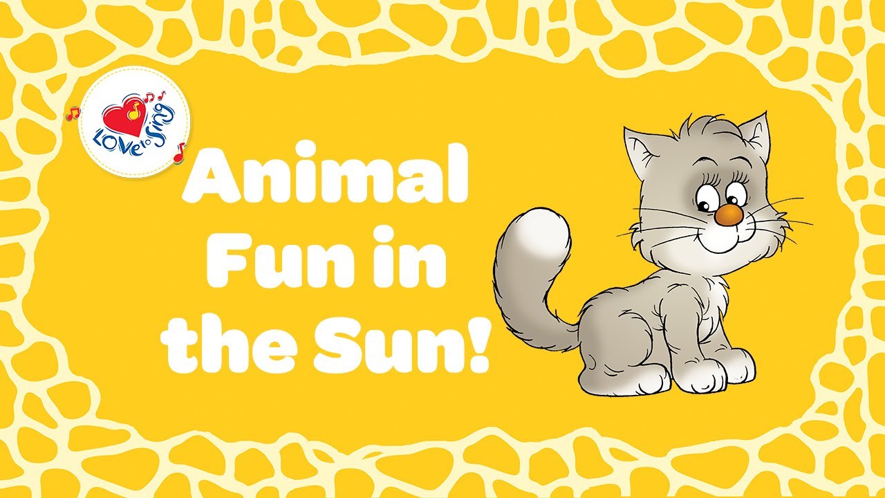 Animal Fun In The Sun Song рџђѕ Kids Animal Song With Lyrics Youtube Music