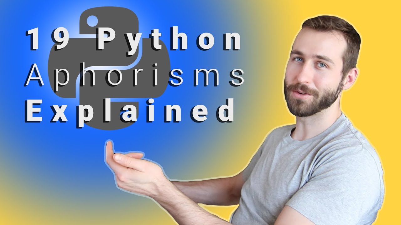 The Zen Of Python Code Demo Youtube
