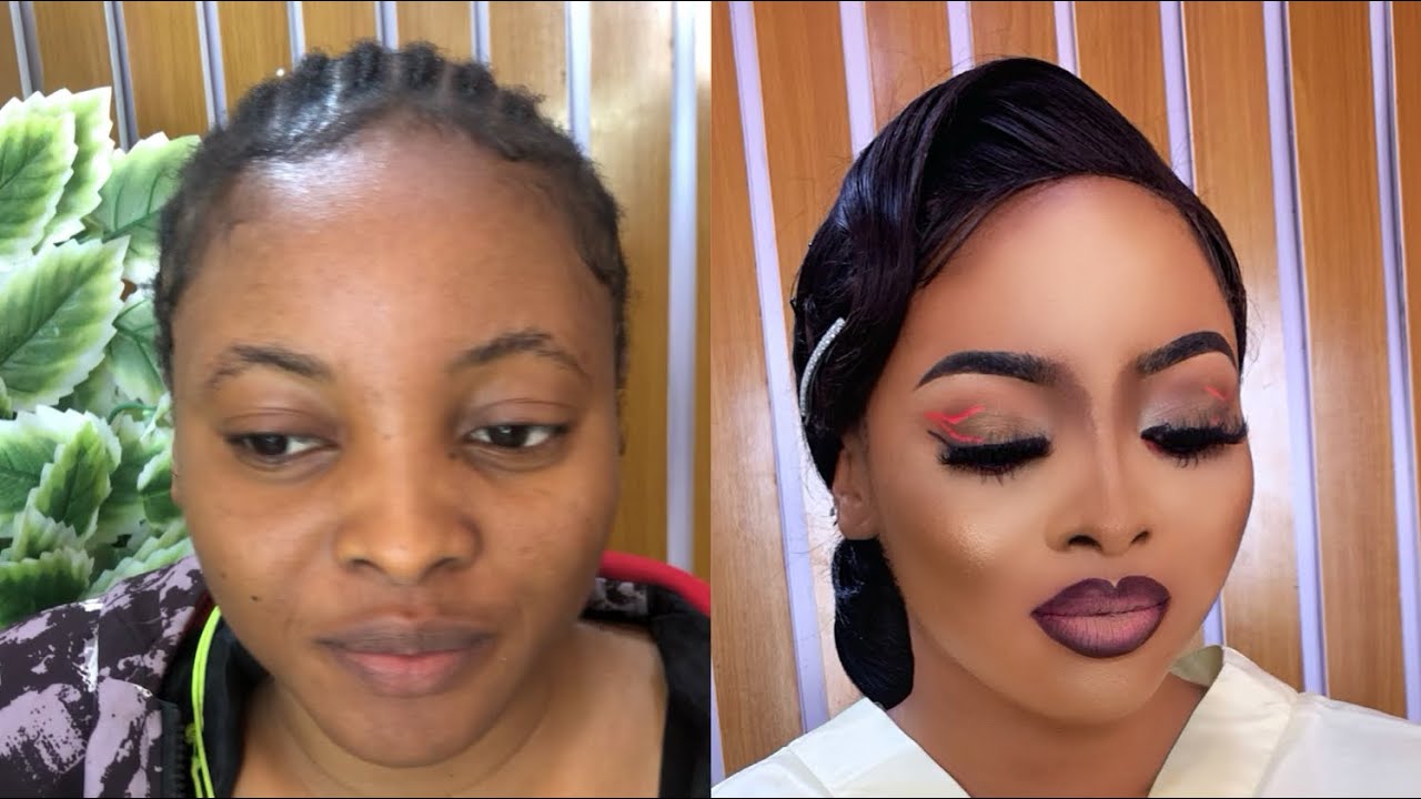 Light Skin Bridal Makeup Transformation Youtube