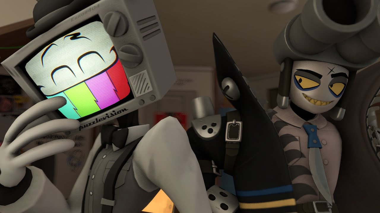 Sfm Smg4 Mr Wpnz Bursts Into The To Mr Puzzles Live Stream