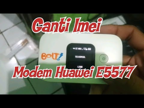 Ganti Imei Modem Huawei E5577 Youtube