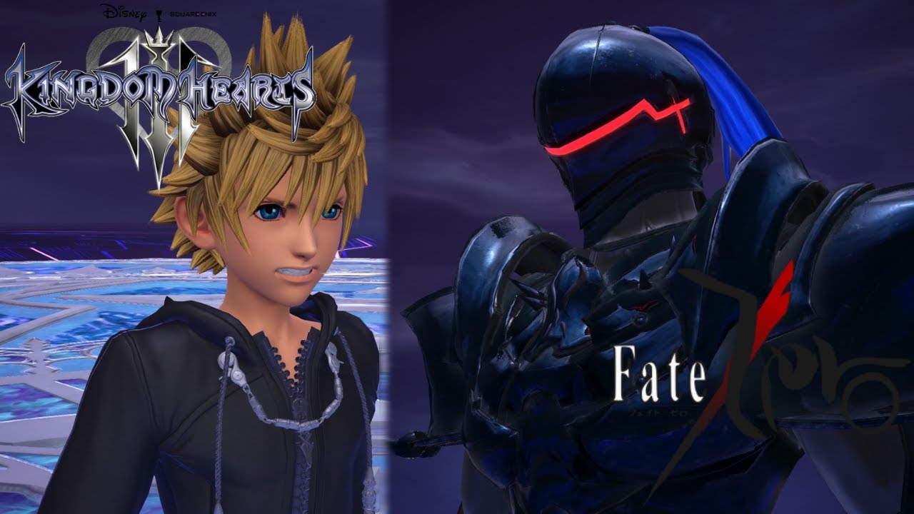 Kh3 ロクサスvsバーサーカー Fate Zero キングダムハーツiii Mod Roxas Vs Berserker Youtube