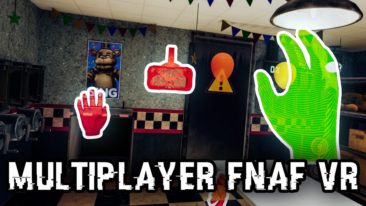 I Added Multiplayer To My Fnaf Vr Game Youtube