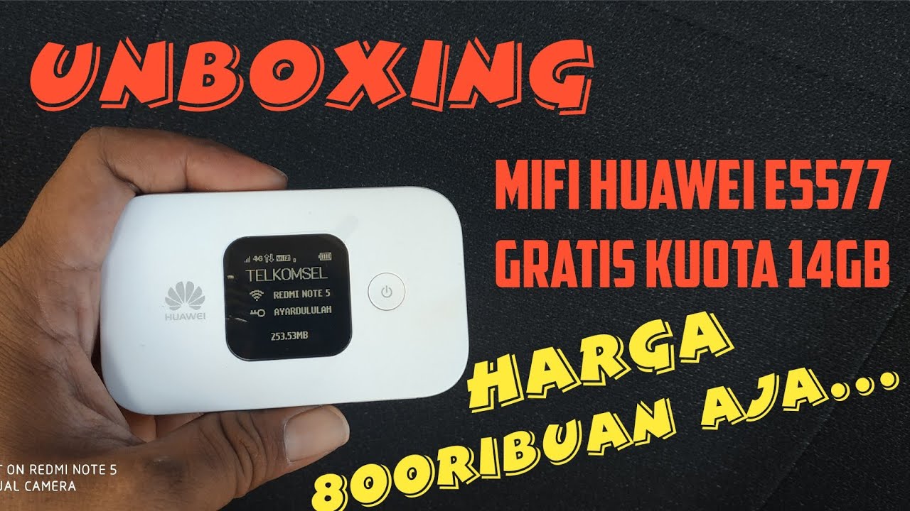 Unboxing Review Modem Mifi Huawei E5577 Youtube