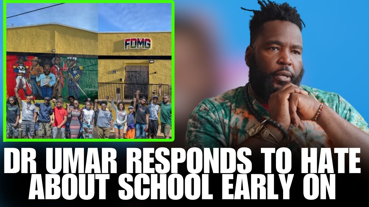 Dr Umar Johnson Responds Hate About School Its Up There Podcast